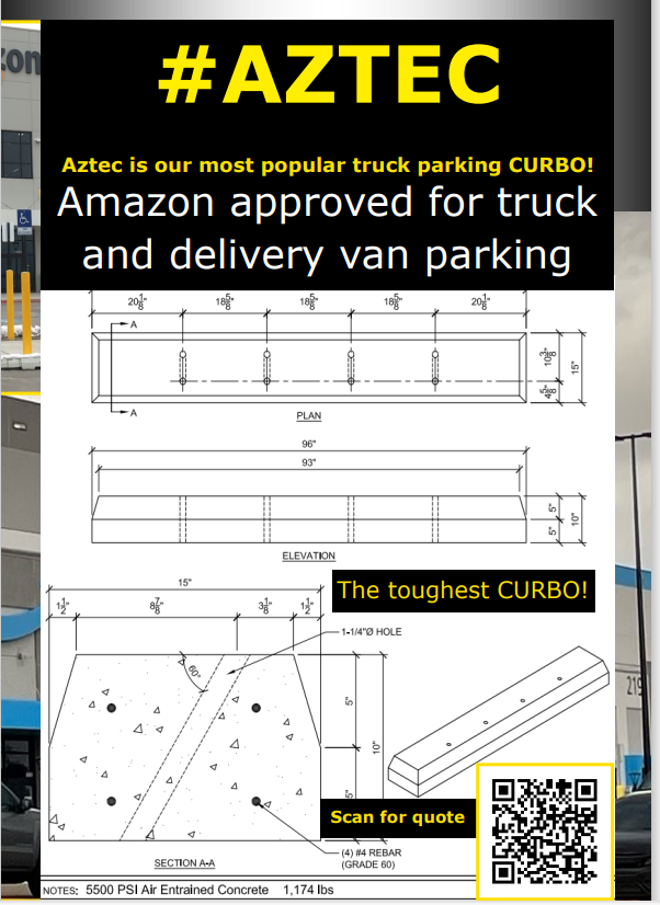 Parking & Trucking Curb Manufacturing - Curbo Curbs