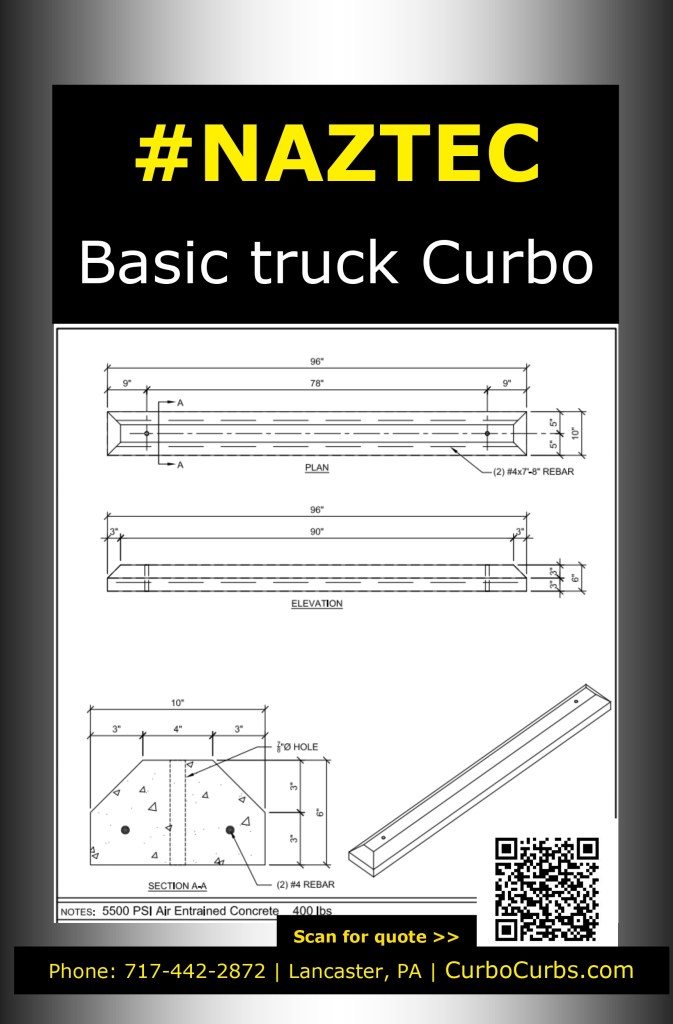Parking & Trucking Curb Manufacturing - Curbo Curbs